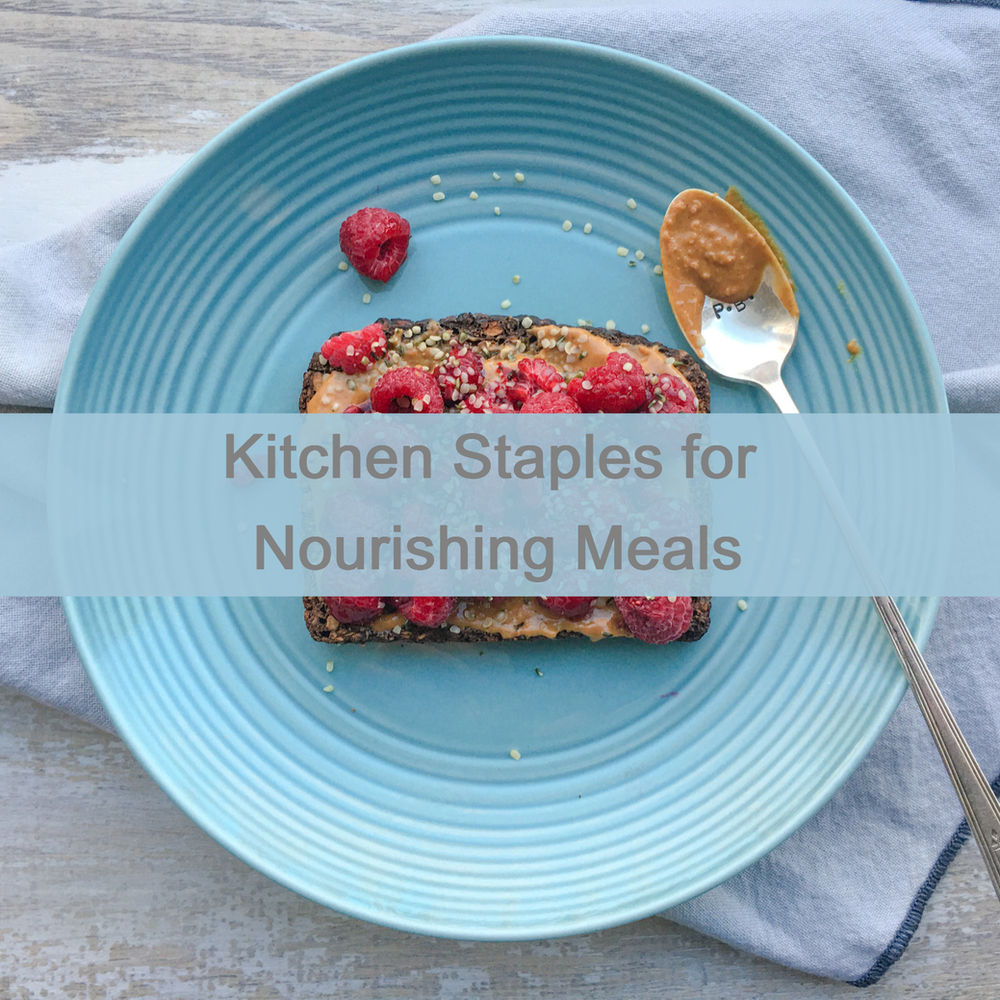 How to Stock Your Kitchen with Foods for Easy, Healthy Meals