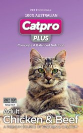 Catpro Plus Chicken and Beef 10kg - HYPRO | Bringelly