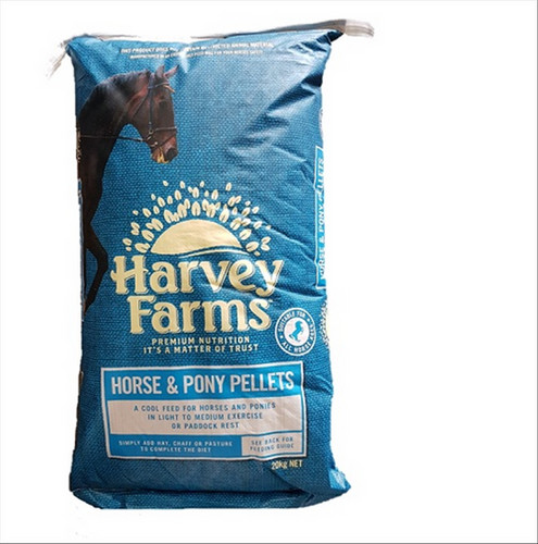 Horse & Pony Pellets 20kg - HARVEY FARM | Bringelly Pet and Stockfeed ...