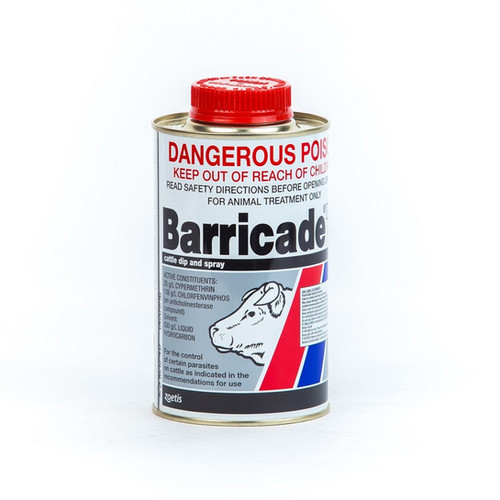 Barricade S Cattle Dip & Spray - 800ml - ZOETIS | Bringelly