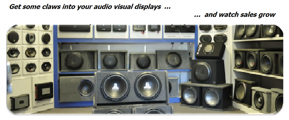 Custom logic and wiring|claw|car audio switching|car audio display