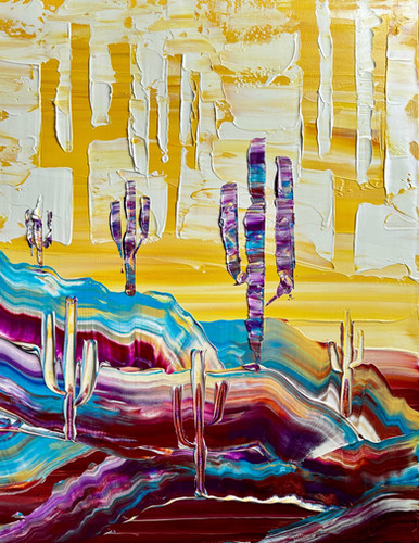 Southwestern Abstract I | Victoria Barnhill