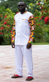 Kente Infused Walking Suit | KLC 2021