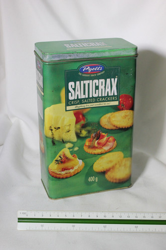 Vintage Salticrax Tin, Pyotts 1980 Circa | Krugersgold