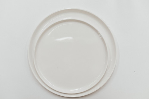 White Lipped Plate - 10 inch | Blank Space Events