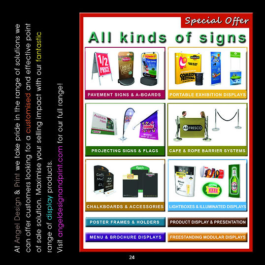 A-Boards | Pavement Signs | Angel Design and Print | Kent