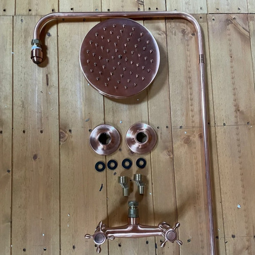 COPPER SHOWER MIXER KIT | CoppermanCo