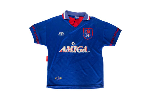 Chelsea 1993-1994 Home Football Shirt M | Mystery Football Shirts