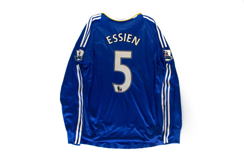 Chelsea 2008-2009 Home Football Shirt Player Issue #5 Essien XL | MFS