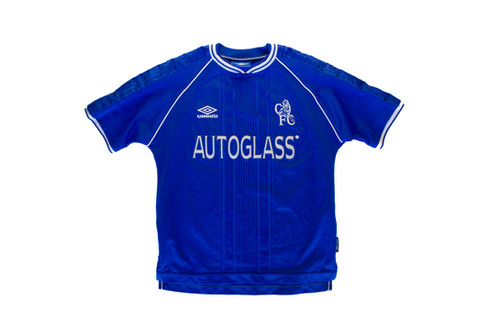 Chelsea 1999-2001 Home Football Shirt S (XLY) | Mystery Shirts