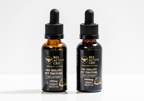 Bee Active CBD Pet Tincture – Unflavored | Bee Active CBD