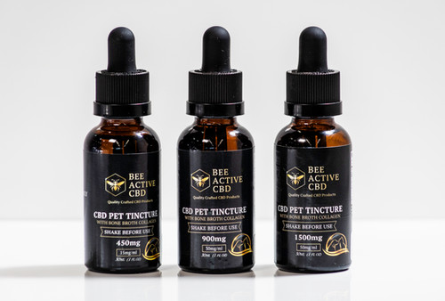 Bee Active CBD Pet Tincture – Bone Broth Flavor | Bee Active CBD