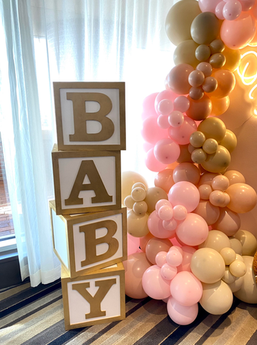 Large Baby Blocks- Rental | Haddad Events LLC