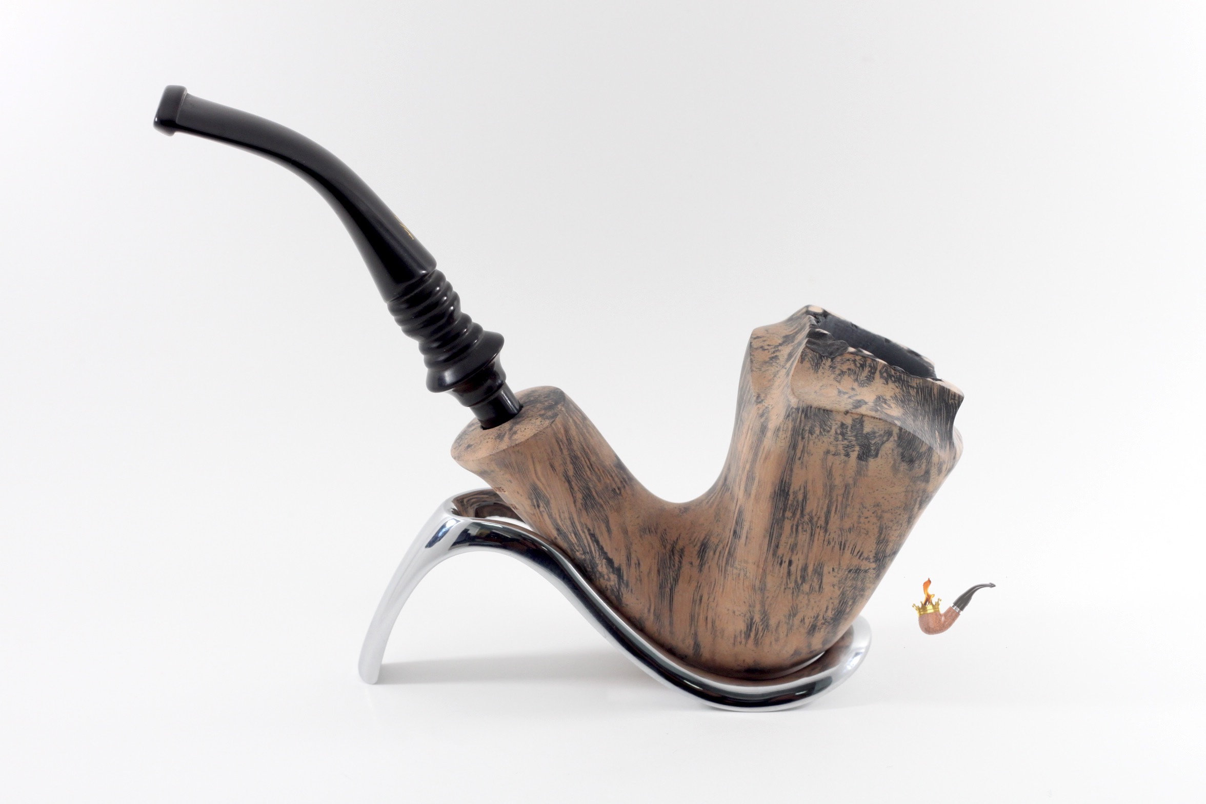 Nording Pipe Signature Black Grain B06 | kingsmokingpipes