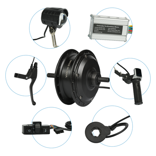 36 V 250 watt BLDC Hub motor Cycle Conversion kit | Odilek Energy