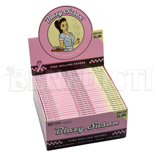 PAPEL ROSA KING SIZE SLIM BLAZY SUSAN 25/50/50 LEAVES | Benedicti Colombia