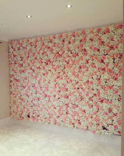 The 'Nelly' FlowerWall | londonflowerwallco