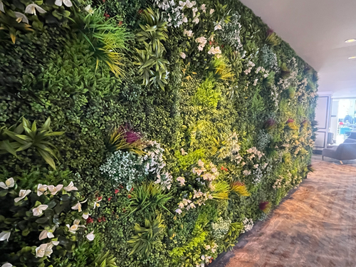 Green Wall Panels | London Flower Wall