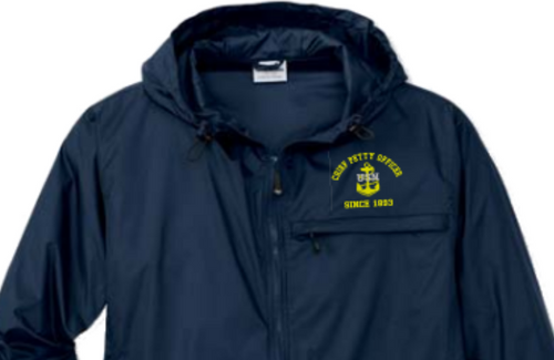 CPO Aramark Nylon Lightweight Jacket | always-a-submariner