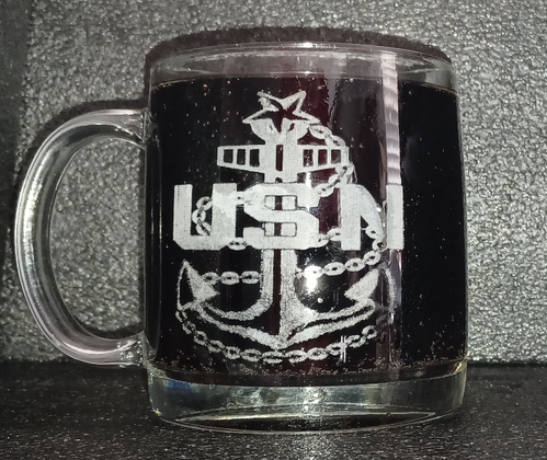 12 OZ Laser engraved Coffee Mugs | always-a-submariner