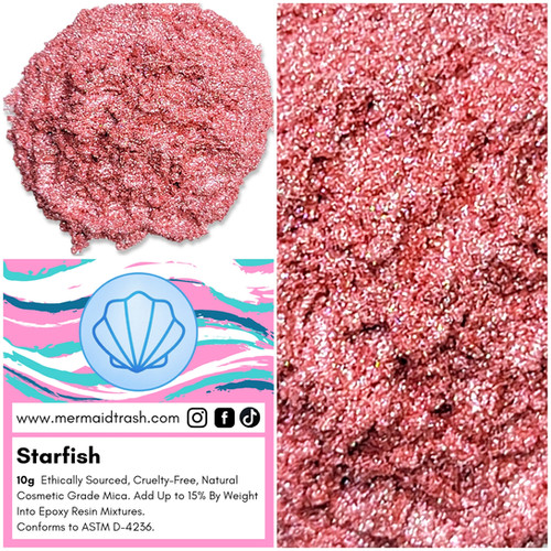 Starfish Mica Pigment | Mermaid Trash