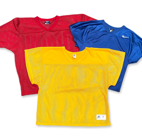10 x Branded Plain Sports Jerseys | The Rag Depot