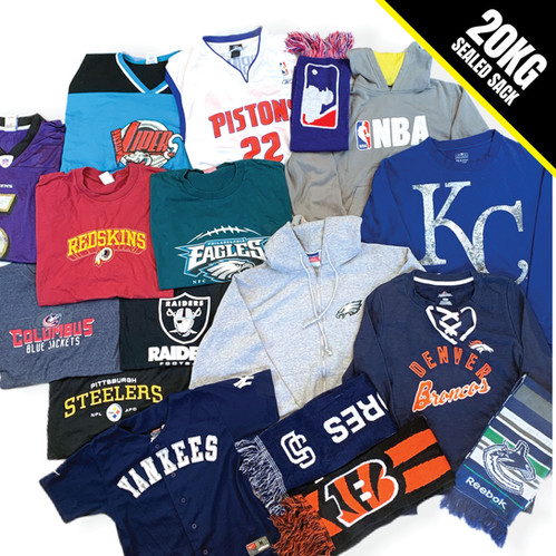 Vintage American Sports Bundle (20KG SEALED SACK) | The Rag Depot