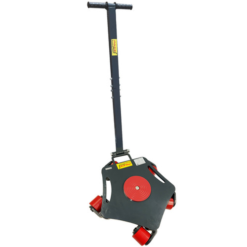 Rotating Machine Dolly, 8800 lb., Steel, 5 Rollers | Pakebuy