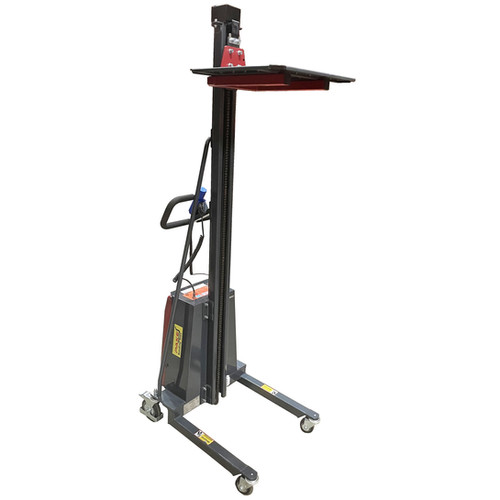 550 lbs Cap 76" Lift Height Office/Lab Electric Work Positioner Truck ...