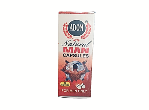 ADOM NATURAL MAN MIXTUR 30-CAPSULES | Thebeautyandyou