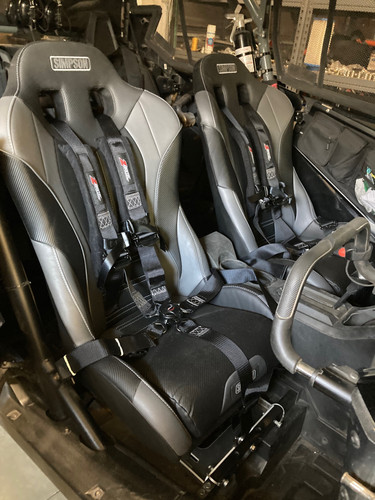 RZR PRO/TURBO R 4 Seater 2" Lowering Seat Bases | Threat Motorsports