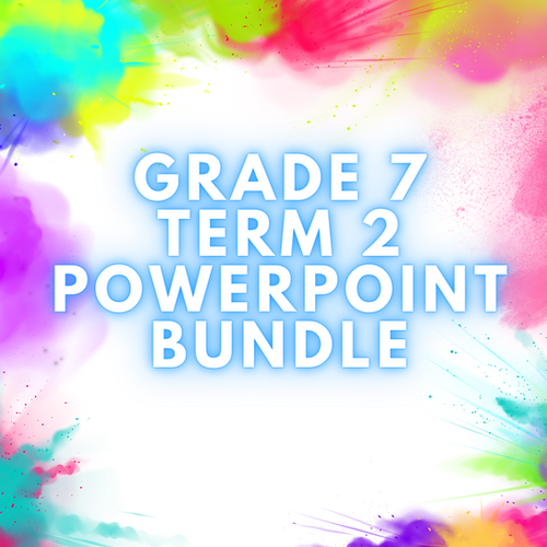Grade 7 Term 2 PowerPoint Bundle | Cs Summaries