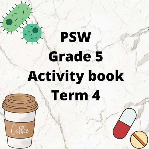 PSW grade 5 Activity book Term 4 | Cs Summaries