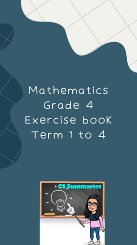 Grade 4 Mathematics Book Cs Summaries