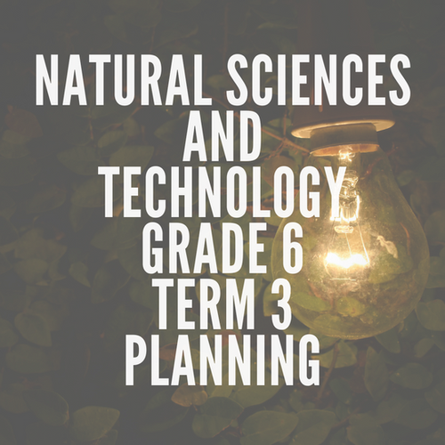 Natural Sciences and Technology Grade 6 Term 3 Planning | Cs Summaries