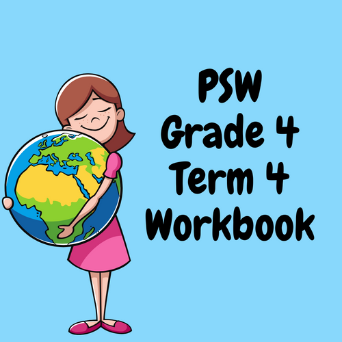 PSW Grade 4 Term 4 Workbook | Cs Summaries