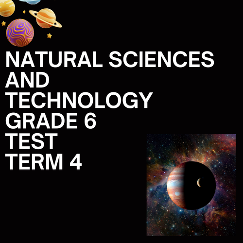 Natural Sciences and Technology Grade 6 Term 4 Test | Cs Summaries