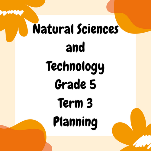 Natural Sciences and Technology Grade 5 Term 3 Planning | Cs Summaries