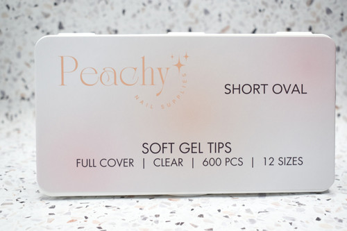 Soft Gel Extensions Short Oval | Peachy Nail Supplies