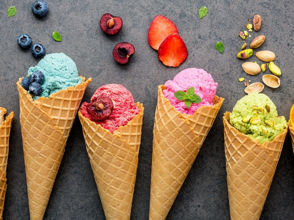 6 gelados saudáveis com apenas 3 ingredientes.