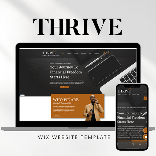 Thrive Wix Template | Dreamworth & Company
