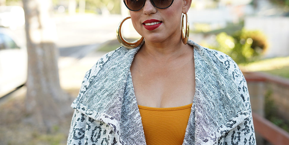 DIY CARDIGAN USING SIMPLICITY #8742 VIEW C