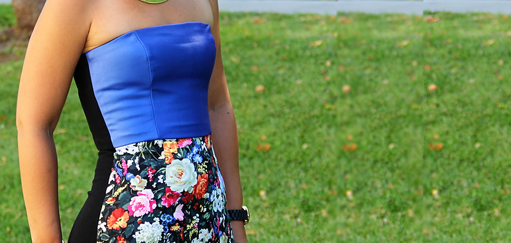 TBT Leather DIY Dress + Pattern Review V8766