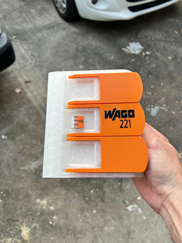 Gigantic Wago Wire Lever Nut | 3dnutsnstuff