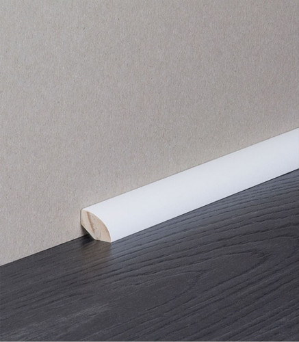 White Primed Quarter Round, Matching Color（Not available online, store ...