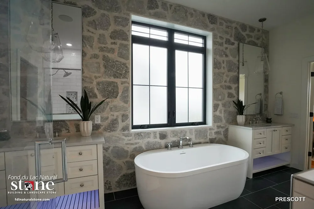 How can I use stone inside my home?