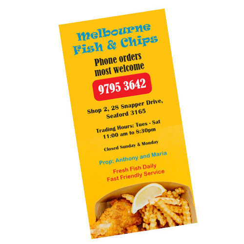 Premium DL Menus | Projectprint Group