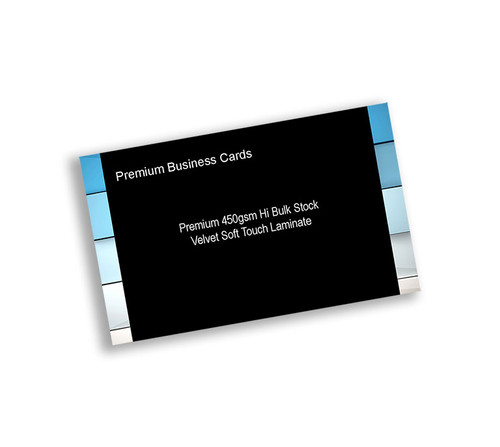 Projectprint Group: 450gsm Premium Velvet Laminate Business Cards