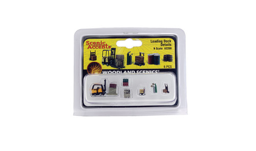 N Gauge Figures Loading Dock Details | A2B Model Railways