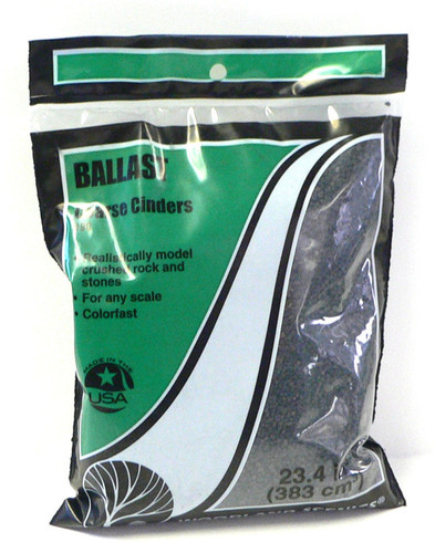 Woodland Scenics B90 Ballast Coarse Cinders | A2B Model Railways